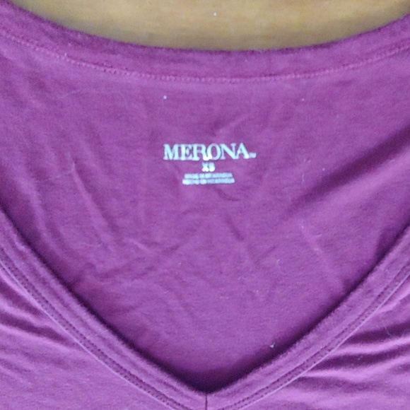 Merona | Tops | Merona Purple Tshirt Xs | Poshmark